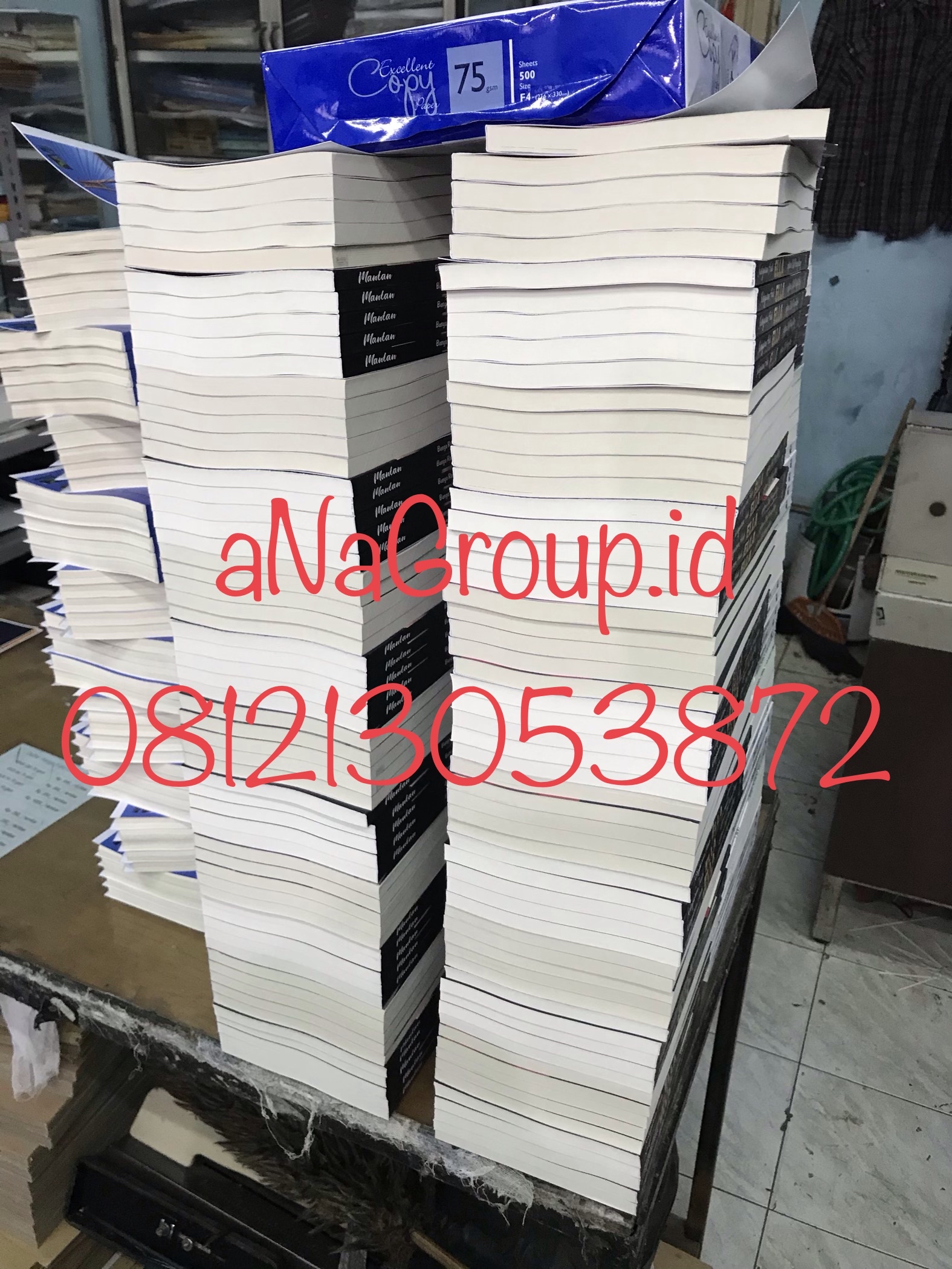 Cetak Buku Novel Book Paper | Percetakan Murah Berkualitas