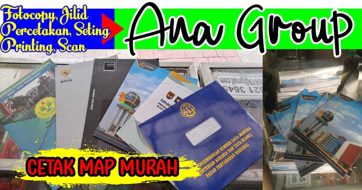 Jasa Cetak Map Murah Jakarta | Percetakan Murah Berkualitas